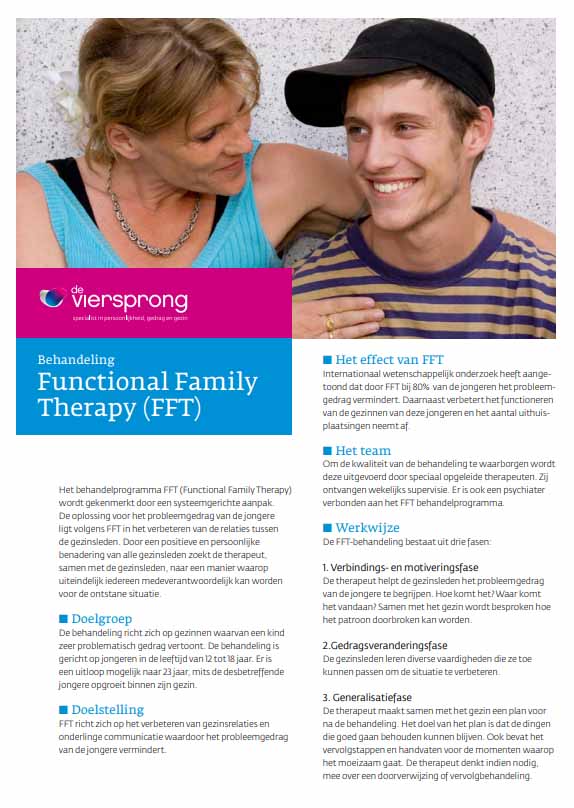 Functional Family Therapy (FFT) – Kenniscentrum Kinder- en Jeugdpsychiatrie